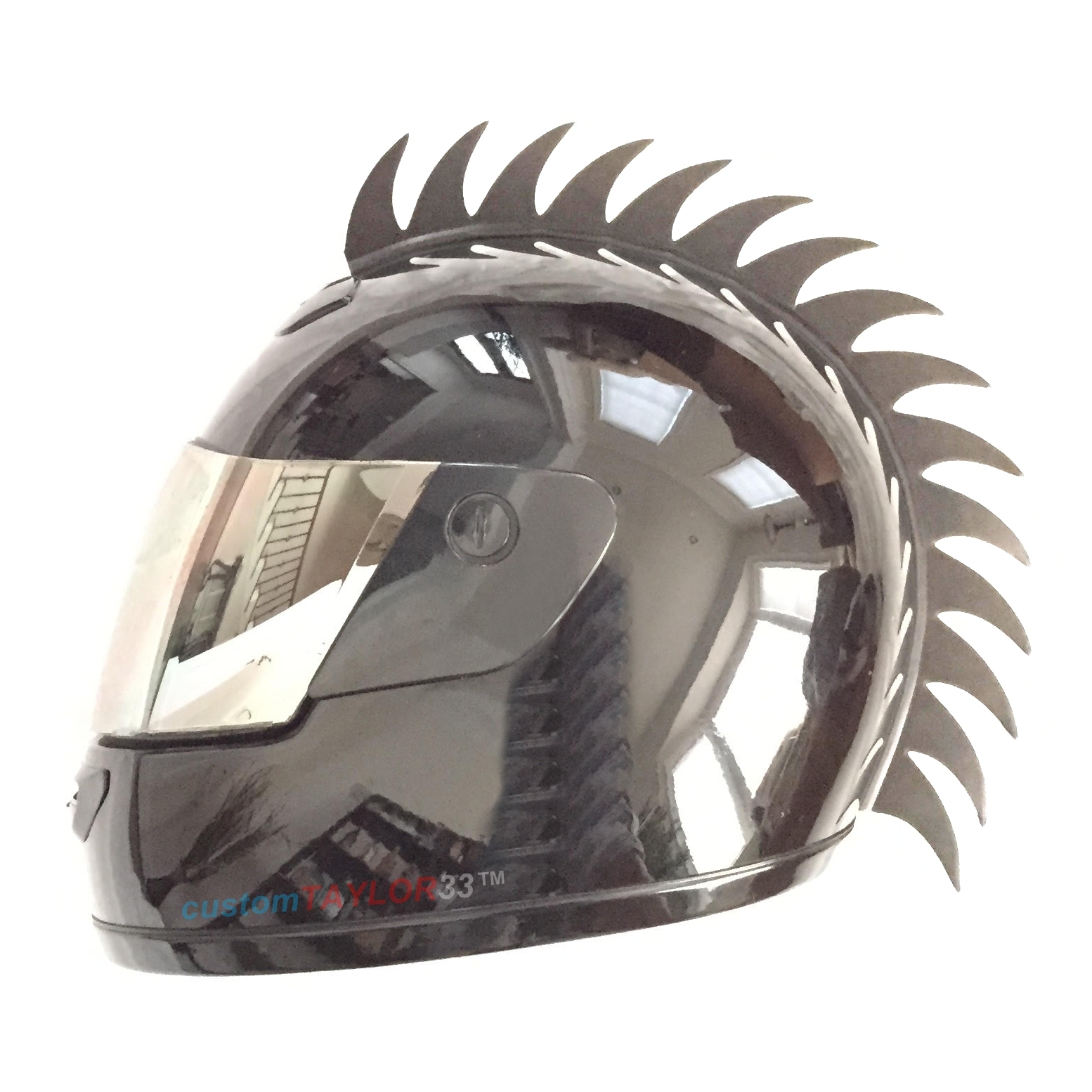 Warhawk/Mohawk Rubber Saw Blade Helmet Accessory Piece (Helmet Not ...