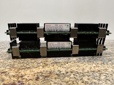 Hynix 4GB Kit 2x2Gb PC-2 6400 DDR2 800Mhz Memory Ram Mac Pro ...