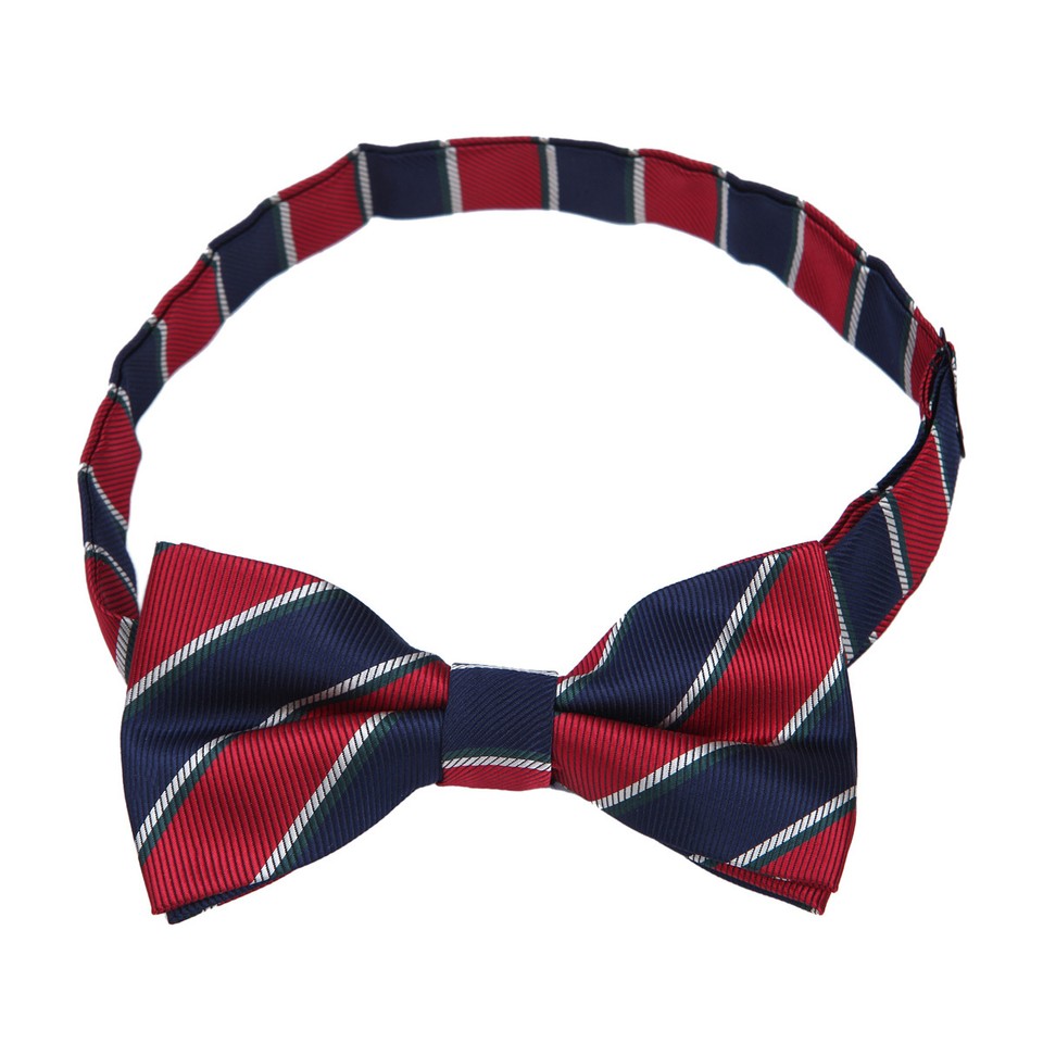 Premium Men's Striped Adjustable Tuxedo Neck Bowtie Bow Tie - Diff ...