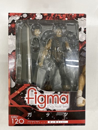 figma Guts Figure Black Soldier ver. 120 Berserk Max Factory from Japan ...