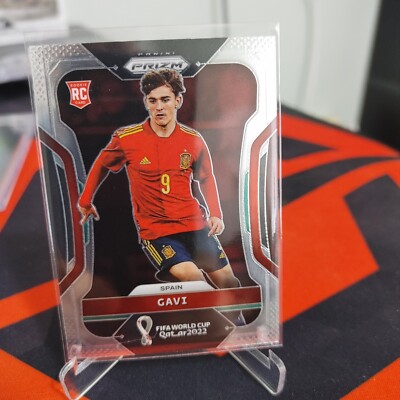2022 Prizm FIFA World Cup Gavi Rookie RC Base Card #223 Spain | eBay
