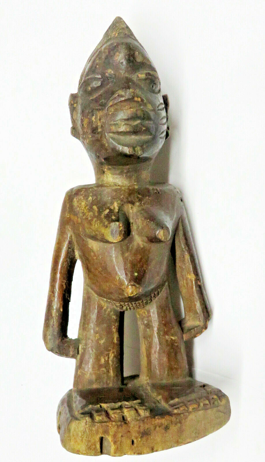 AFRICAN TRADITIONAL IBEJI TWIN YORUBA ANCESTOR POWER FERTILITY STATUE ...