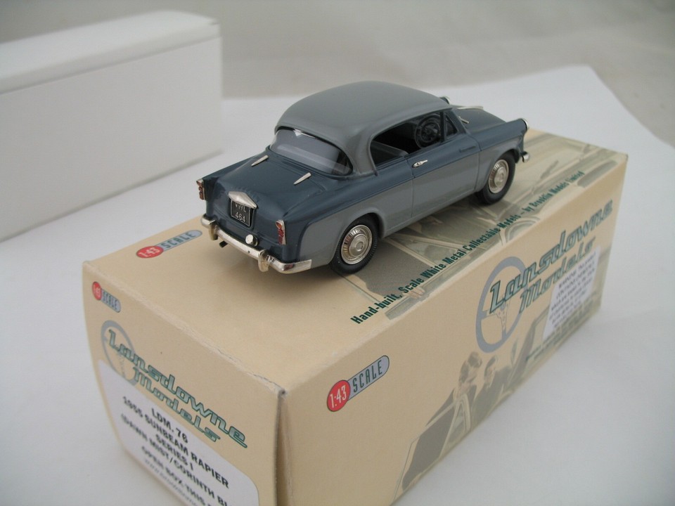 Lansdowne Models Car LDM.76: 1955 Sunbeam Rapier Mk 1 Sports Saloon ...