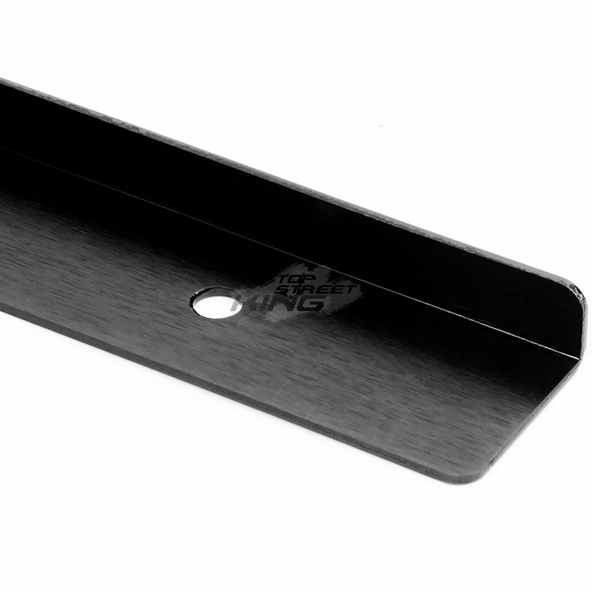 BLACK UNIVERSAL LICENSE PLATE HOLDER MOUNT RELOCATE BRACKET BAR FRONT ...