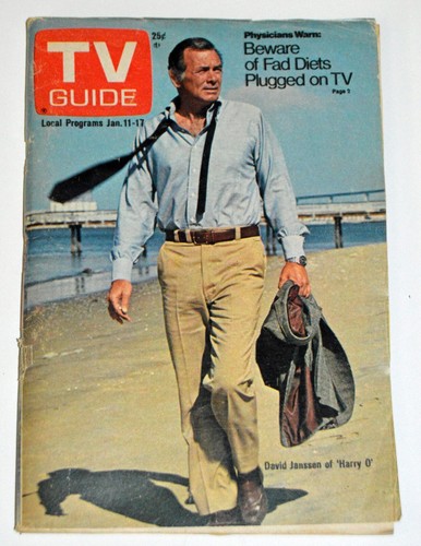 DAVID JANSSEN of 'HARRY-O" + "LITTLE HOUSE" - 1975 CENTRAL PENN TV ...