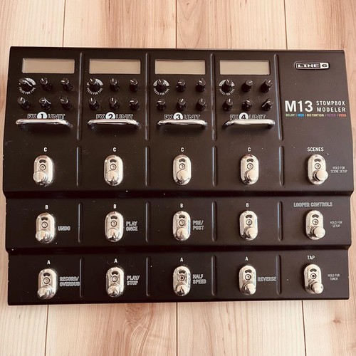 Line6 M13 Stompbox Modeler Multi-Effect Unit w/ Power Cable & Soft Case ...