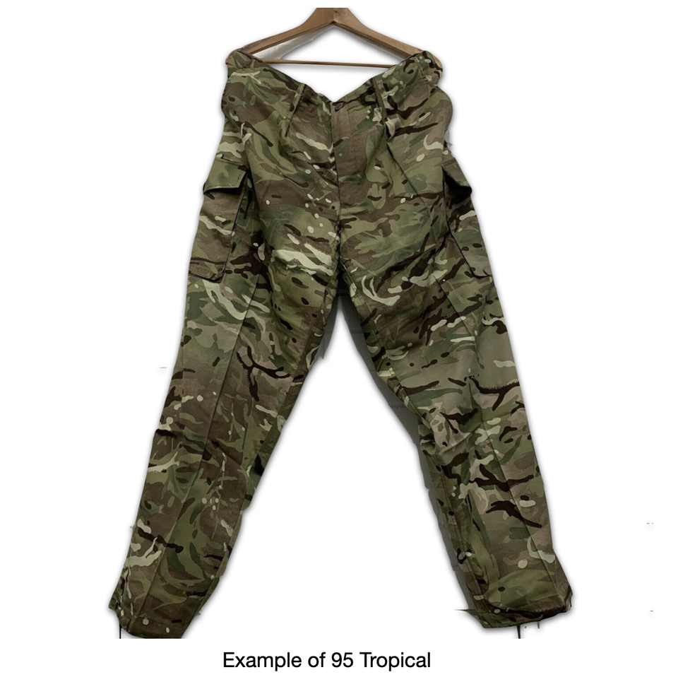MTP TROUSERS - Sizes , All Standard Issue Camo Combat , British Army ...