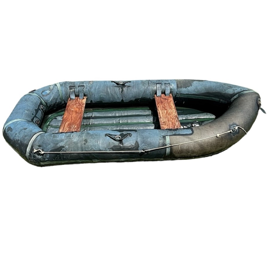 Vintage WW2 US Military Survival Inflatable Raft Boat Navy Air Force ...