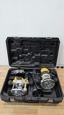 DEWALT DW616PK 1-3/4 HP Fixed Base Plunge Router Kit W/ Case USED | eBay