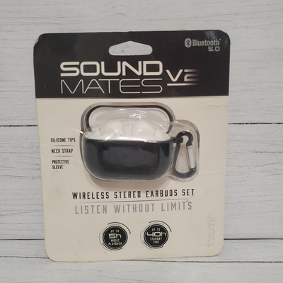 Tzumi Soundmates V2 5.0 Wireless Stereo Earbuds With Wireless Charging ...