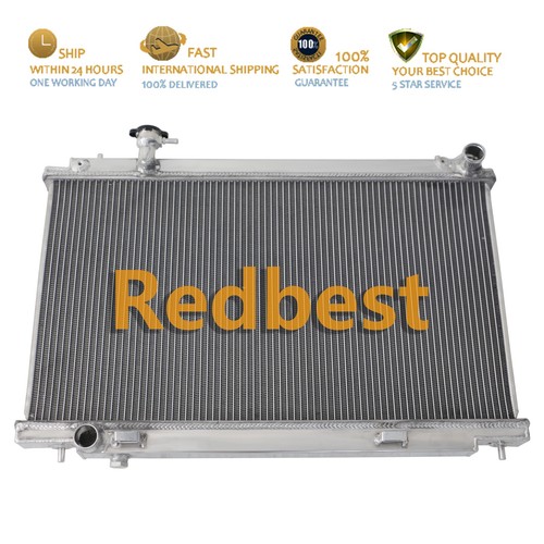 28'' All Aluminum 2 Rows Radiator For 2003-2006 Nissan 350Z Enthusiast ...