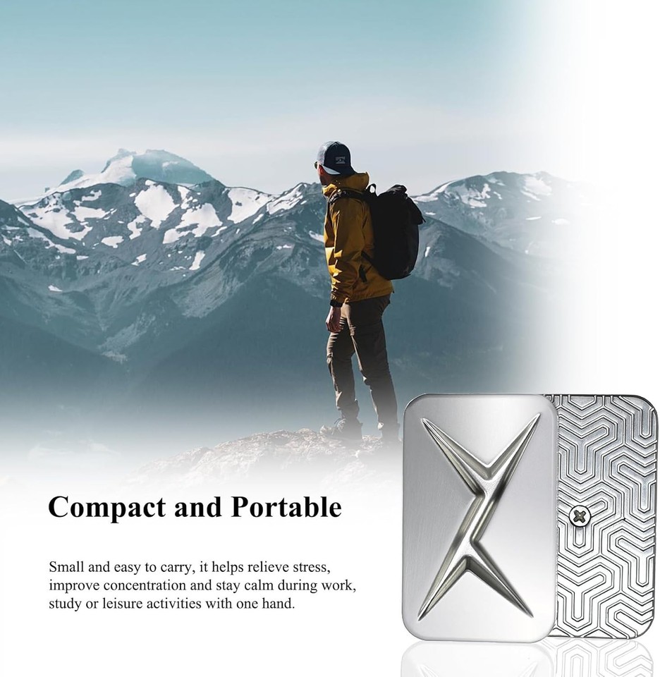 Magnetic Metal Poker Fidget Slider Clicker Focus Stress Relief | eBay UK