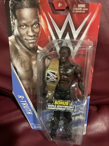 R-TRUTH CHASE WWE Mattel Basic Series 59 Wrestling Action Figure SEALED ...