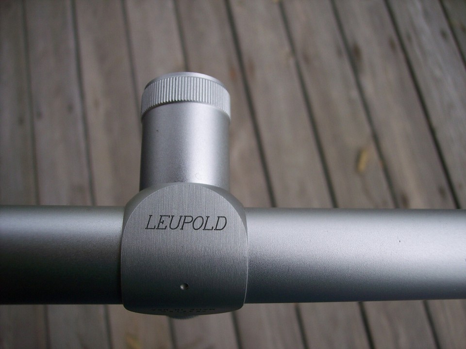Leupold BR 36x40mm A.O. Target Rifle Scope Silver 1995 MINTY | eBay