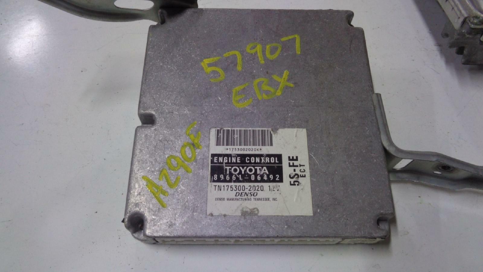 1998 TOYOTA CAMRY ENGINE CONTROL MODULE 89661-06492 | eBay