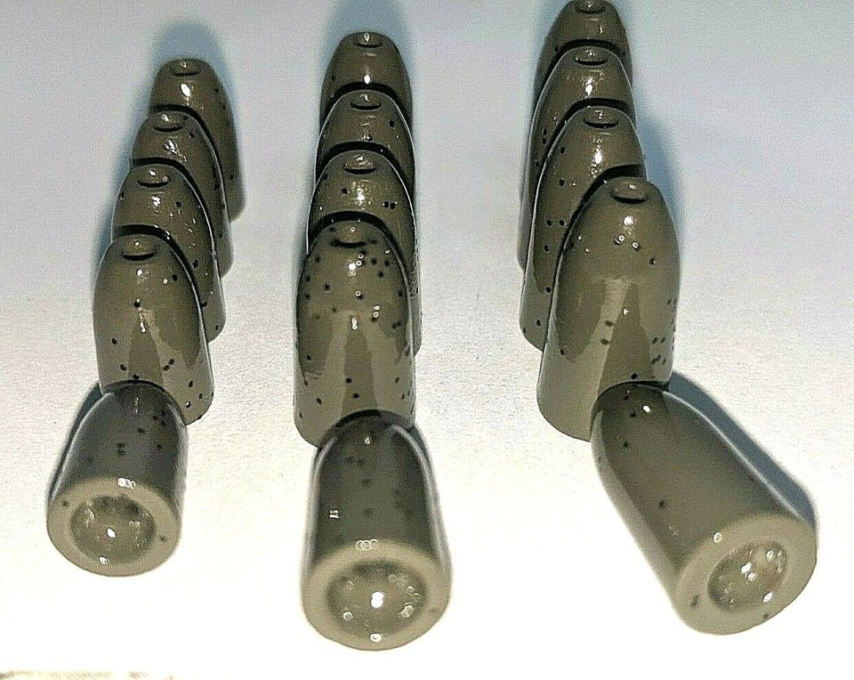 Dr Scotts Tungsten Bullet Worm Fishing Weights Hard Finish 10 Pack FREE ...