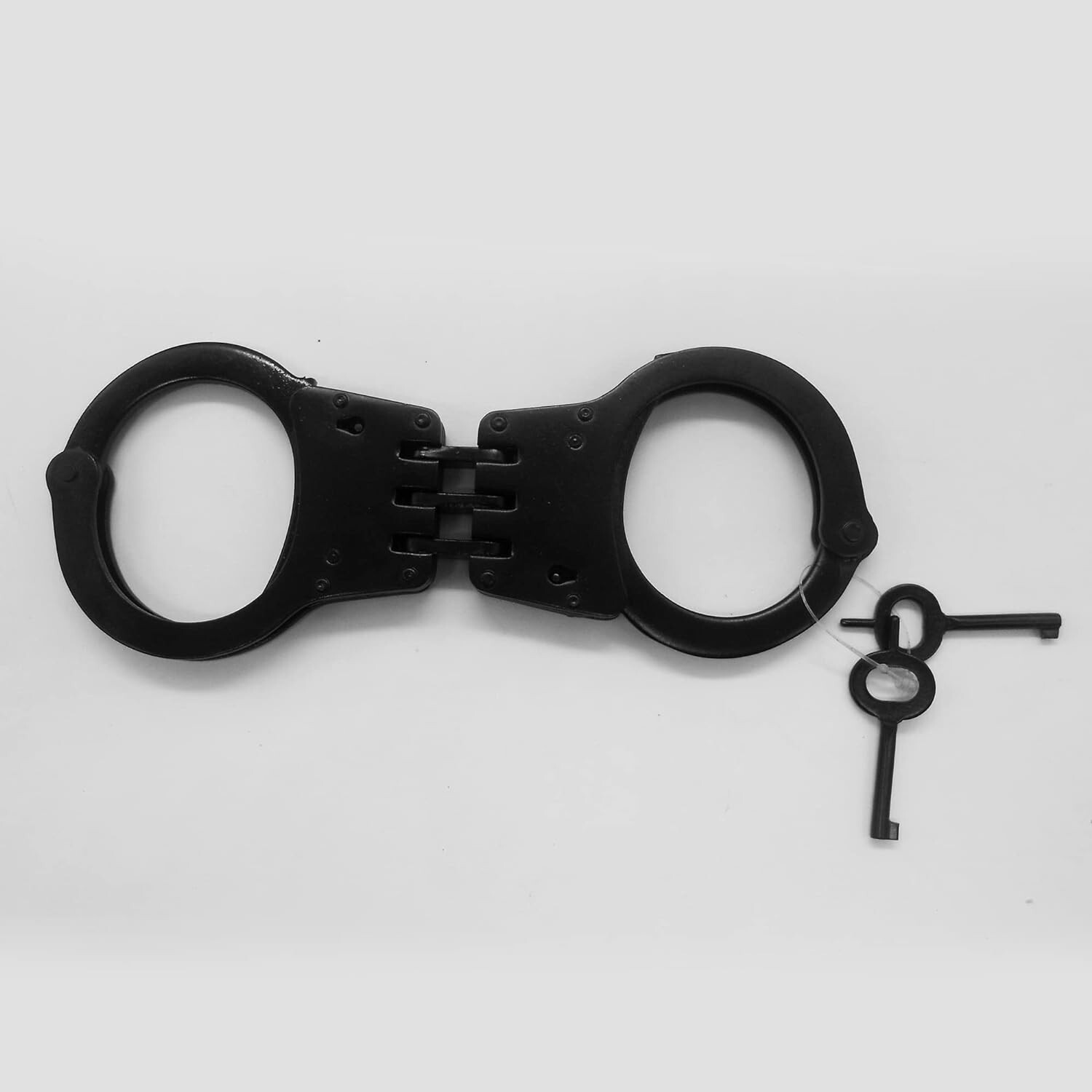 Black Handcuff Hathkadi with 2 Keys for Police, Theatre, Role Play ...