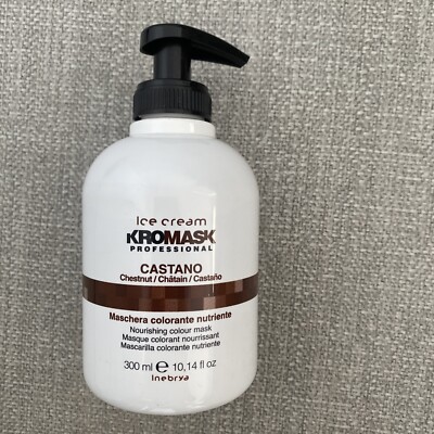 Inebrya Kromask Colour Depositing Mask 300ml CHESTNUT (Chocolate) BN ...
