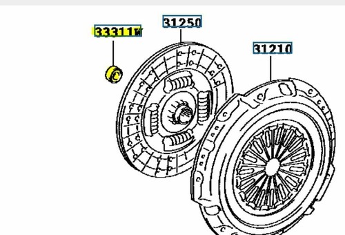 TOYOTA GENUINE 9036312024 BEARING RADIAL BALL OEM 90363-12024 | eBay