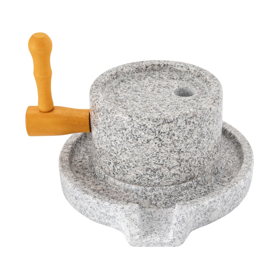 Manual Grain Mill Natural Granite Handmade Stone Mill/grinder Millstone ...