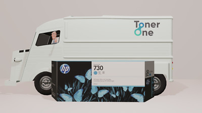 High Capacity HP 730 Cyan Ink Cartridge | 300ml | P2V68A|Reduced ...