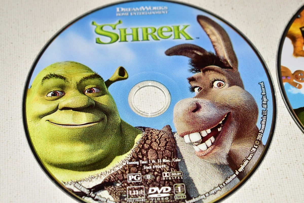 Shrek 1 Dvd Cover
