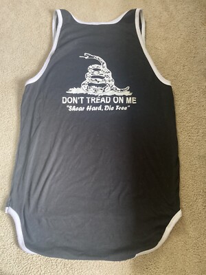 Top Gun Shearing Singlet - Long Tail Sleeveless Shearing Tank Top - New ...