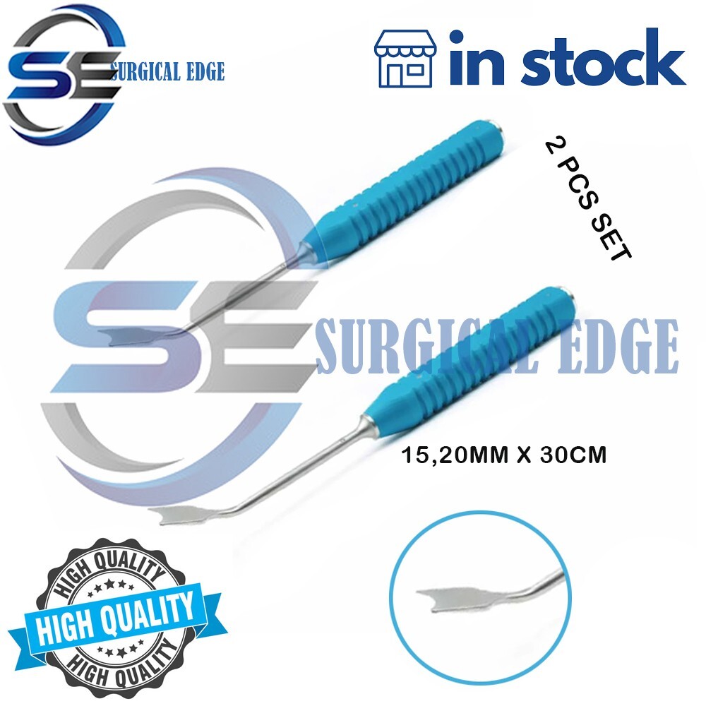 Bone Pelvic 2 Pcs Osteotomy Chisel Curved 15,20mm x 30cm Orthopedic ...