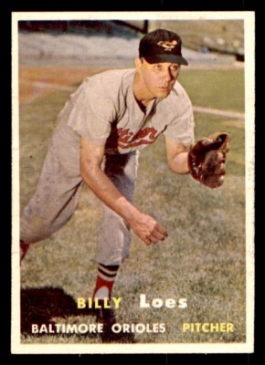 1957 Topps Baseball #244 Billy Loes EX/MT *e1 | eBay