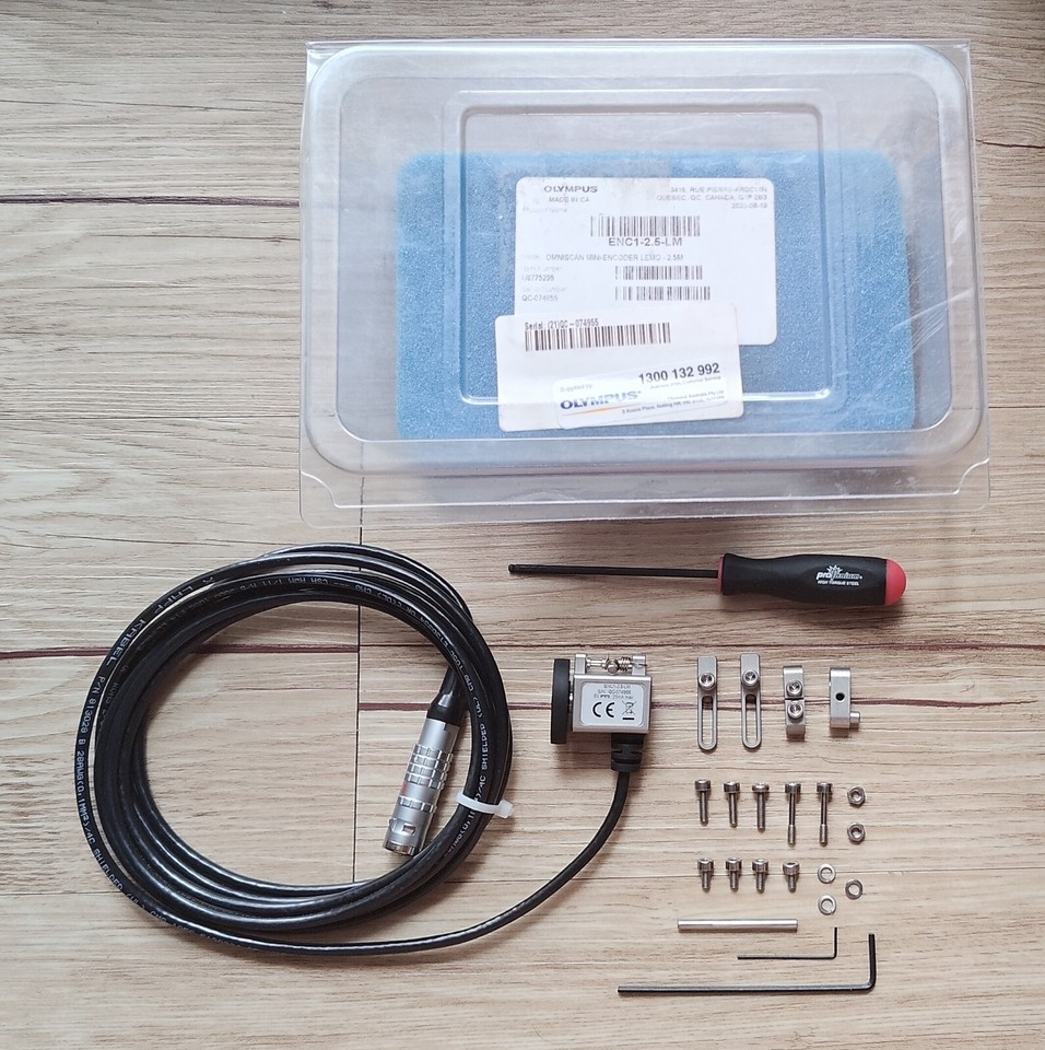 Olympus Omniscan Mini Wheel Encoder ENC1-2.5-LM / Phased Array ...