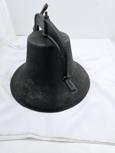Antique Cast Iron Church School Bell | eBay