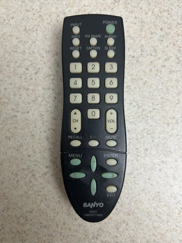 GENUINE SANYO GXCC LCD TV REMOTE - DP19648 DP19649 DP26640 DP26649 | eBay