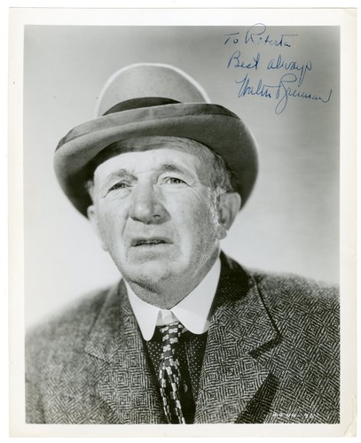 WALTER BRENNAN COME NEXT SPRING 1956 SIGNED VINTAGE ORIGINAL PHOTOGRAPH ...