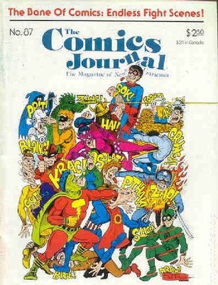 Comics Journal #87 VG+ 4.5 1983 Stock Image Low Grade | eBay