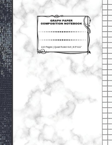 Exciting Notebooks Graph Paper Composition Notebook (Paperback) (US ...