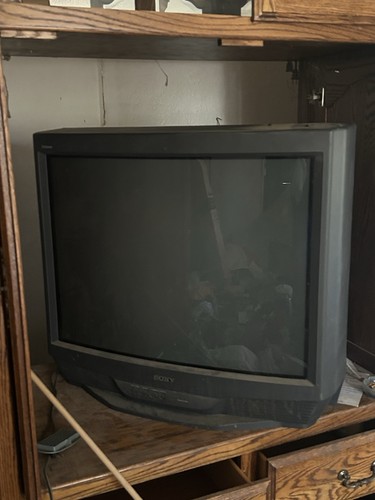 Sony Trinitron KV-35S66 35-inch CRT TV Retro Gaming Television No ...