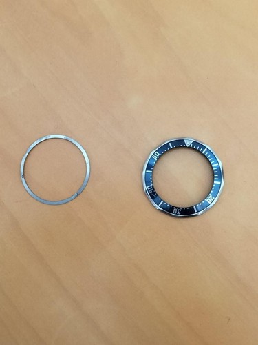 OMEGA Seamaster Genuine Bezel Insert Large Size 35–40 Line Scratch ...