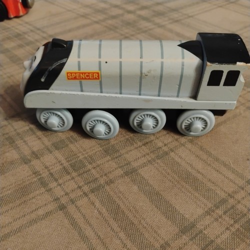 Thomas & Friends Wooden Railway Spencer Engine 2003 | eBay