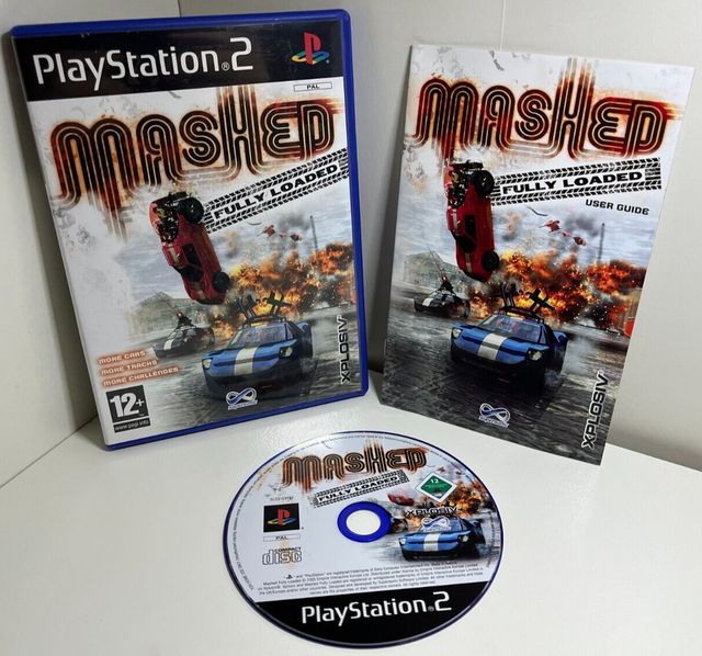 Sony PlayStation 2 Ps2 Mashed Fully Loaded Xplosiv Video Game | Compra ...
