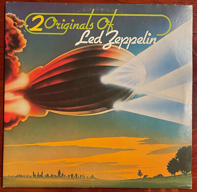 Led Zeppelin 2 Originals of Led Zeppelin 2-LP set German 1974 WHITE ...