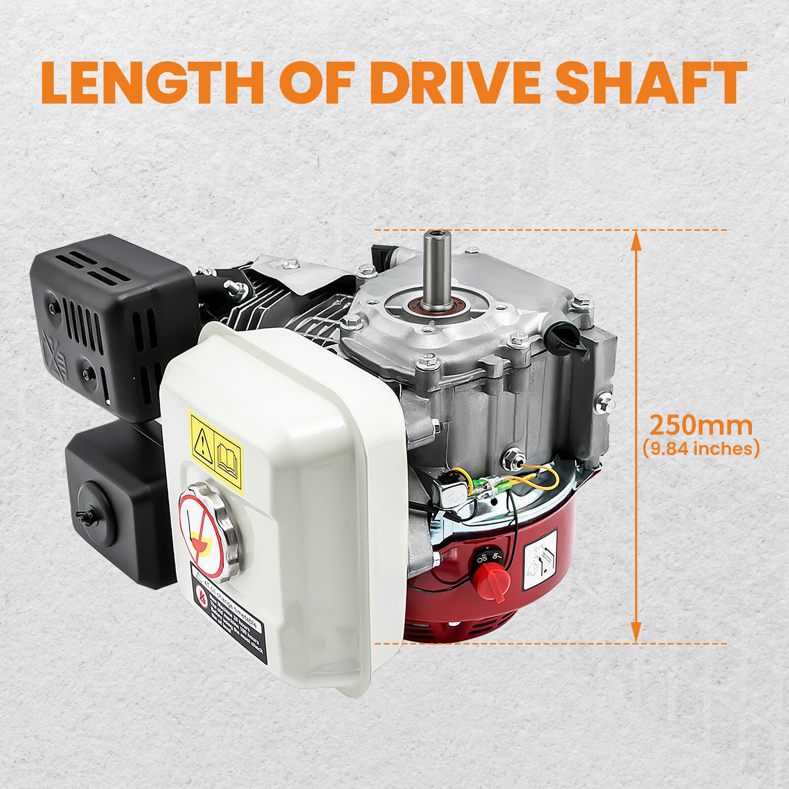 Head Cam Motor 5.5HP 168cc 20 mm For Honda GX160 168F Horizontal Shaft ...