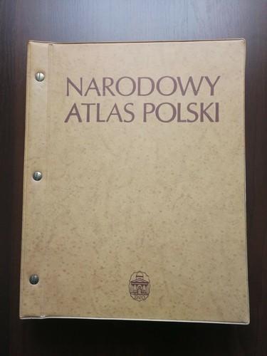 NARODOWY ATLAS POLSKI/NATIONAL ATLAS OF POLAND/- BY POLISH ACADEMY OF ...