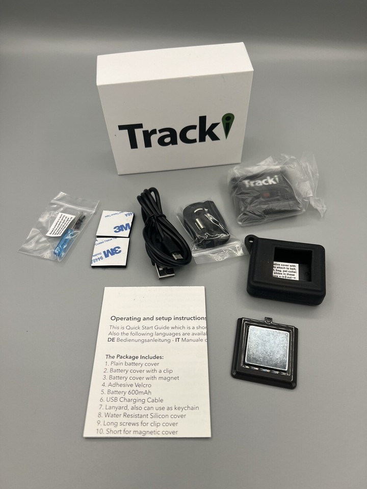 Tracki 4G GPS Tracker Vehicles Tracking device Car kids Mini magnetic ...