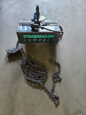 RM Stagemaker SM10 3-Phase 1-Ton Chain Hoist Motor 20' Chain 100ft ...