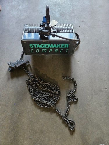 RM Stagemaker SM10 3-Phase 1-Ton Chain Hoist Motor 20' Chain 100ft ...