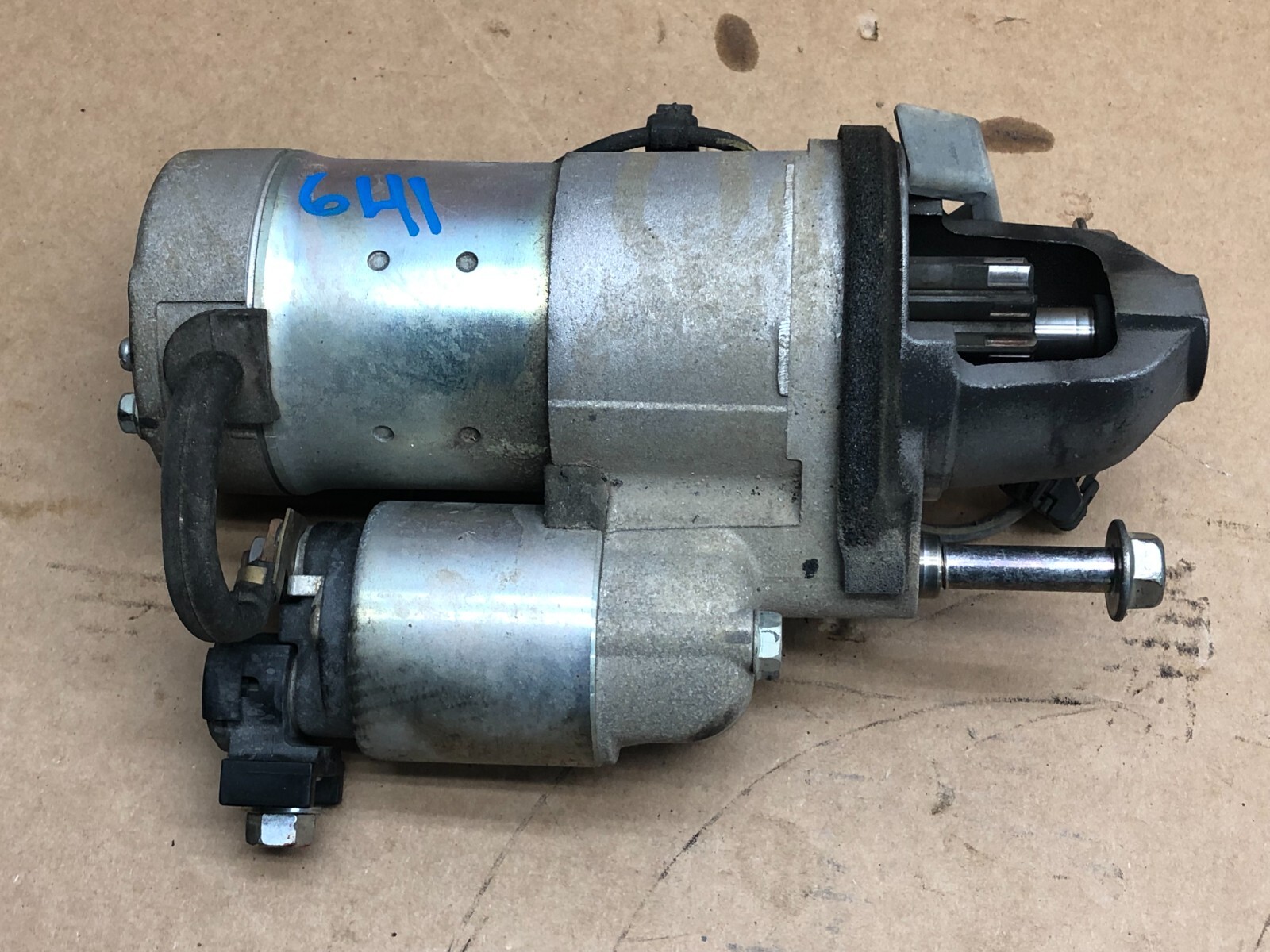 2014-2016 INFINITI Q50 ENGINE STARTER MOTOR OEM LOT641 | eBay