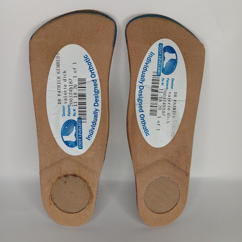 Foot Levelers Orthotics Foot Insoles Womens 5th Avenue Stabillizing 7.5 ...
