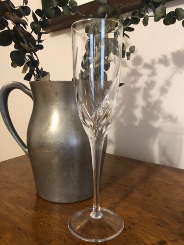 Miller Rogaska Juliet Champagne Flute Clear with Cut Swirl Bowl 9 3/8 ...
