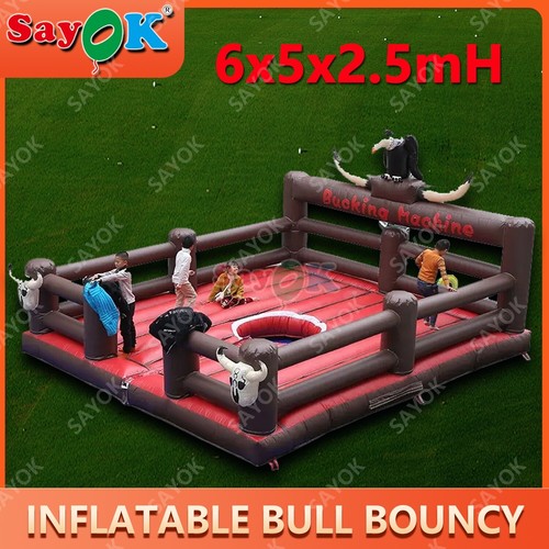 Mechanical Bull Inflatable Bull Bouncy Bouncer Adults Games Rodeo Bull ...