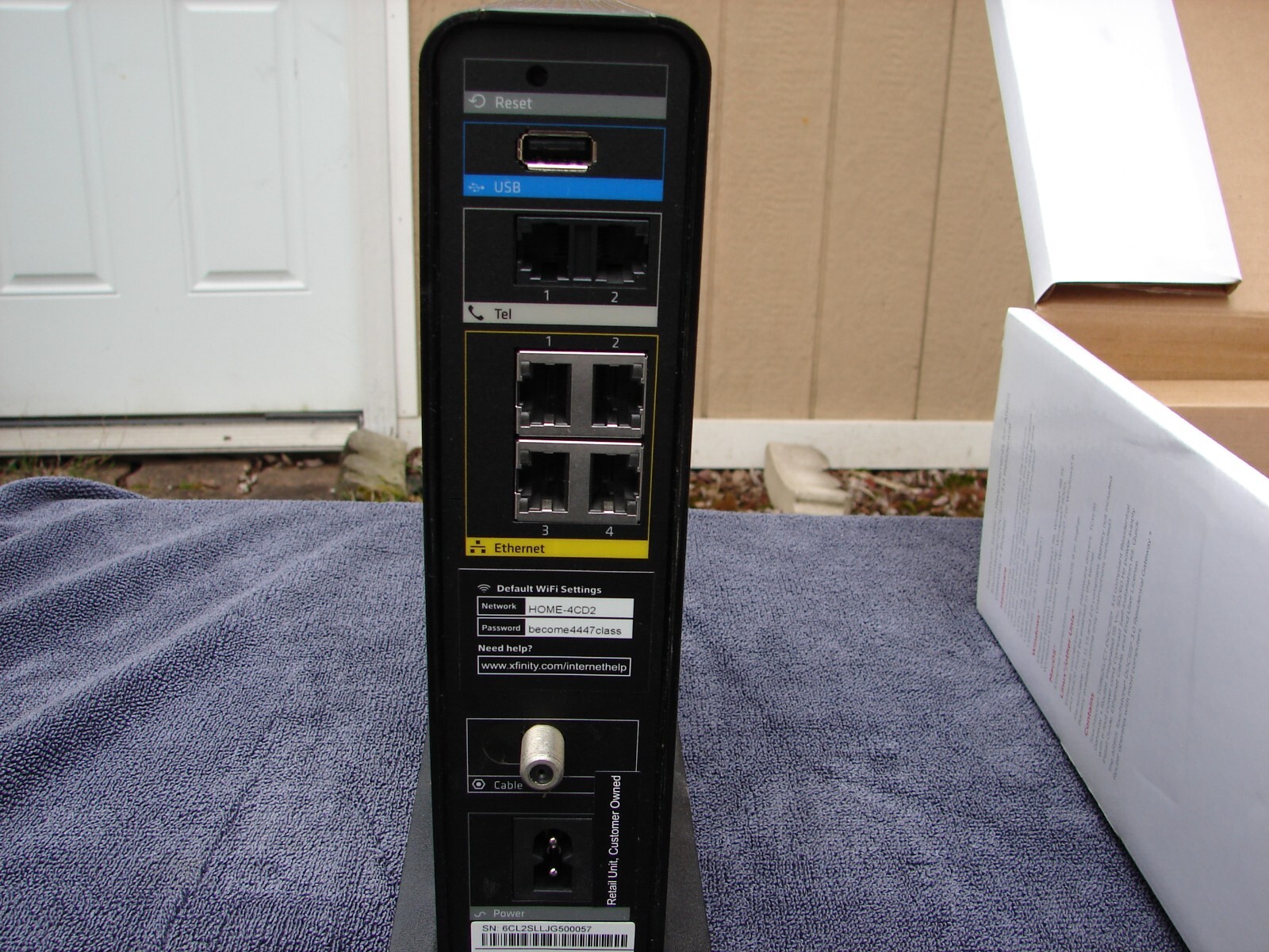 Arris DOCSIS 3.0 Residential Gateway + Router 612927353741| eBay